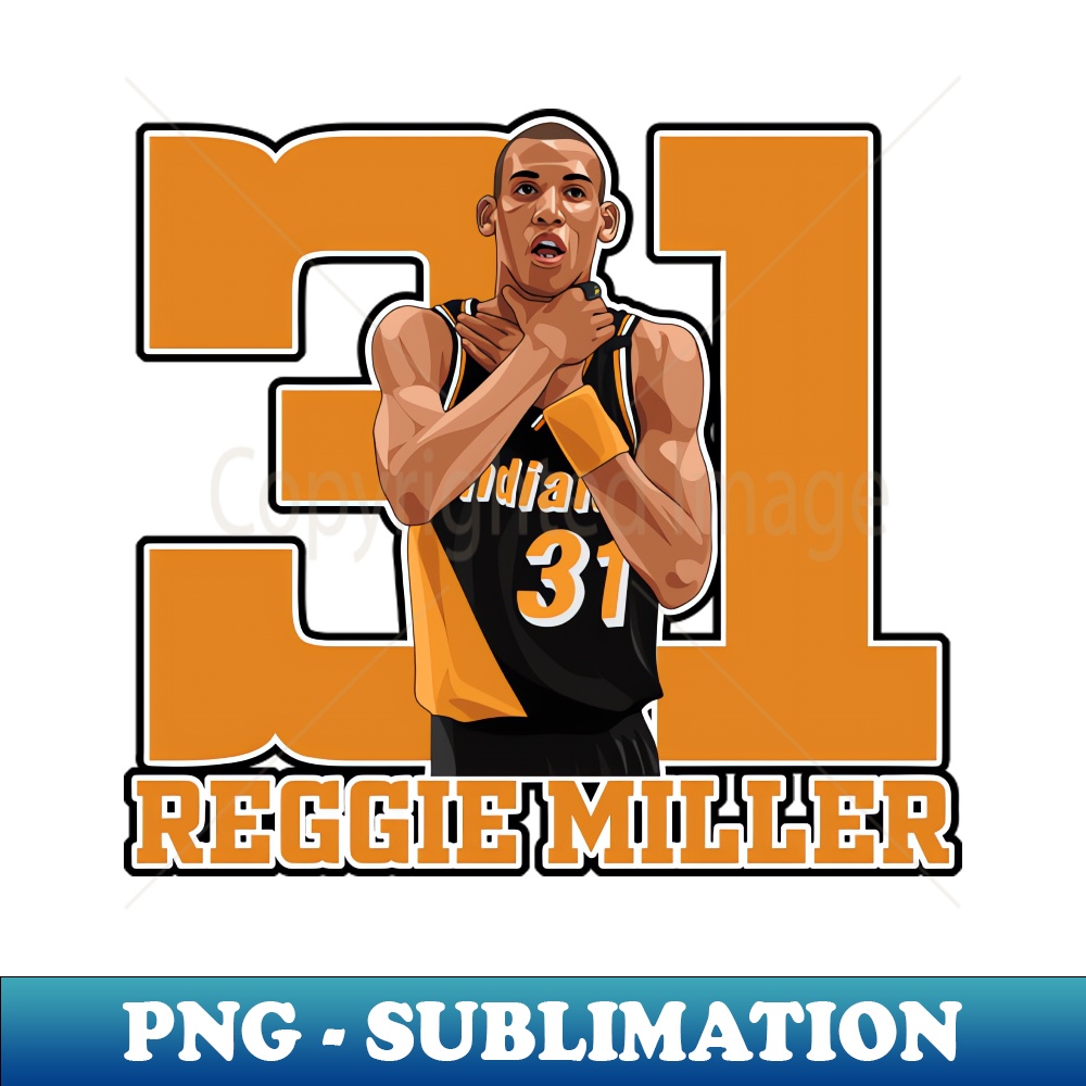 Reggie Miller Choke Sign - PNG Transparent Digital Download | Inspire ...