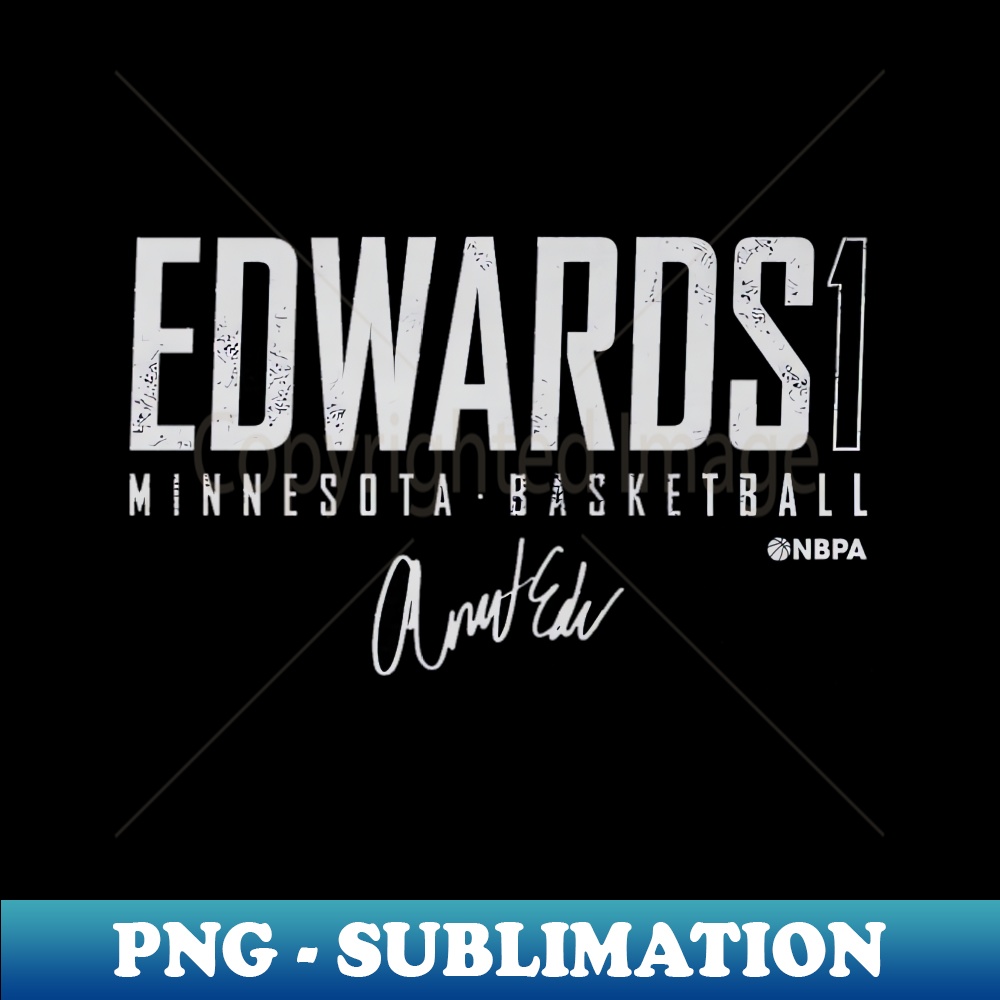 Anthony Edwards Minnesota Elite - Premium Sublimation Digita - Inspire ...