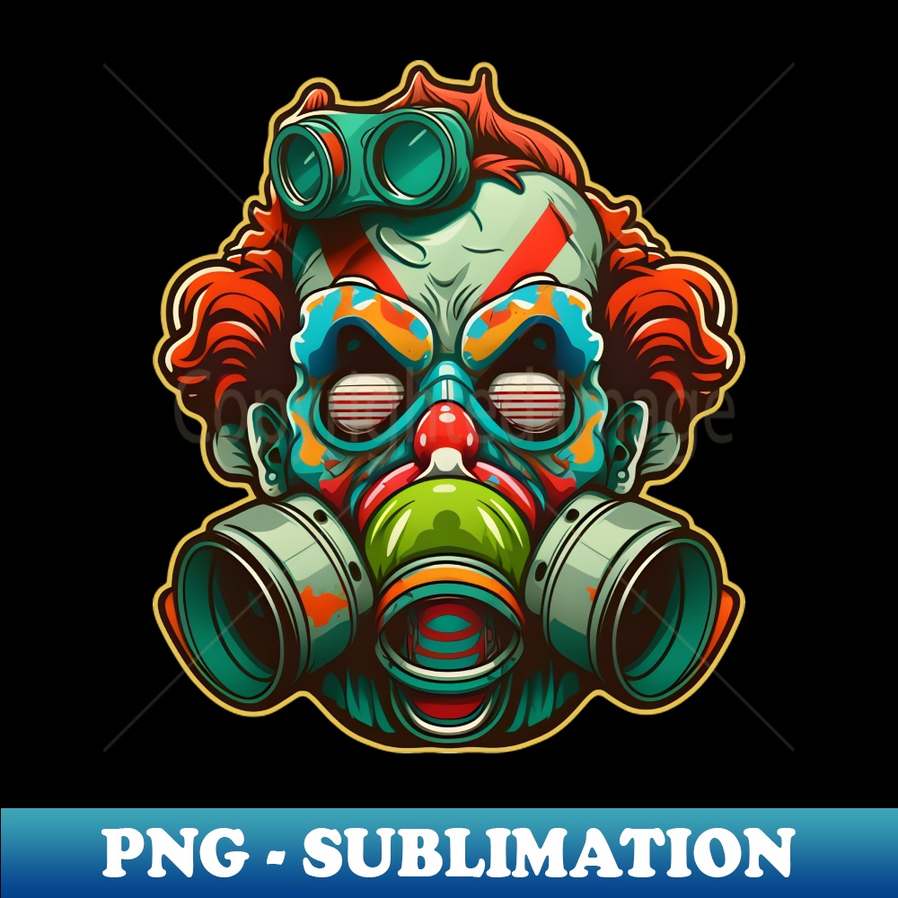 Graffiti Clown Sticker - Instant PNG Sublimation Download - | Inspire ...