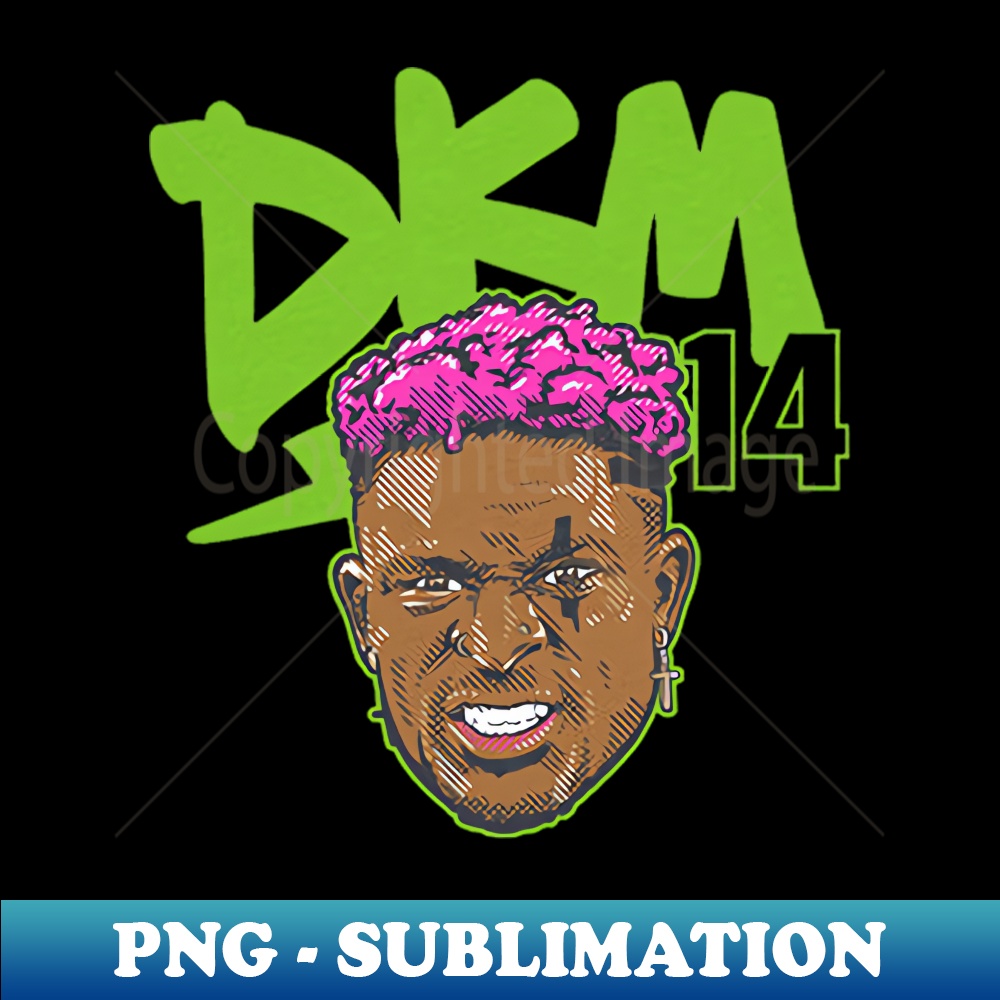DK Metcalf DKM14 - PNG Transparent Sublimation Design - Inst | Inspire ...