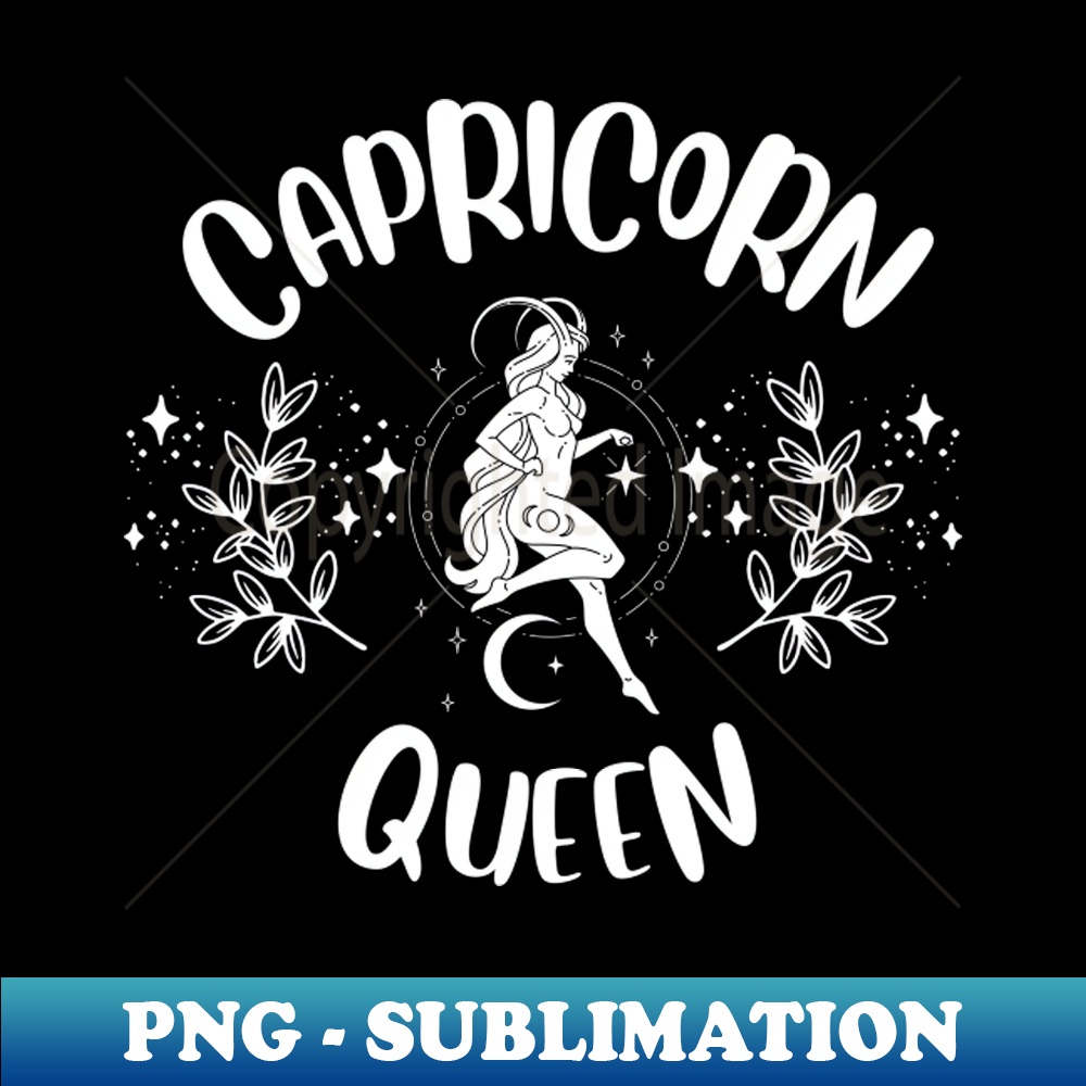 Capricorn Queen - Unique Sublimation PNG Download - Stunning | Inspire ...