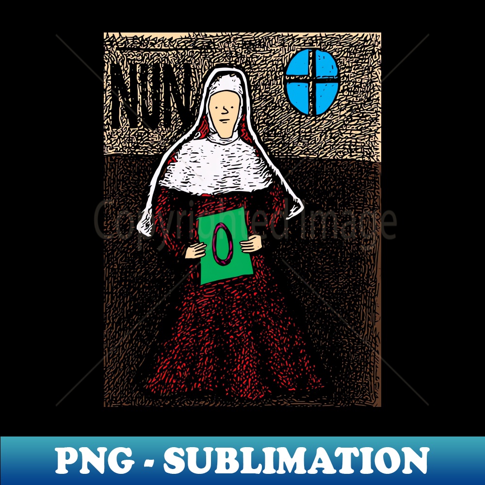 N is for Nun - Premium Sublimation Digital Download - Enhanc | Inspire ...