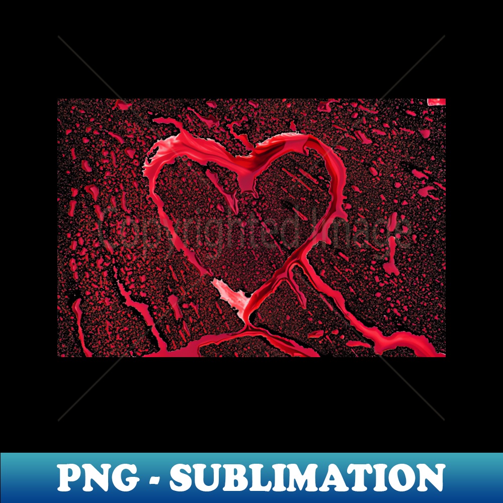 Heart shape from splaches and blobs - Creative Sublimation P | Inspire ...