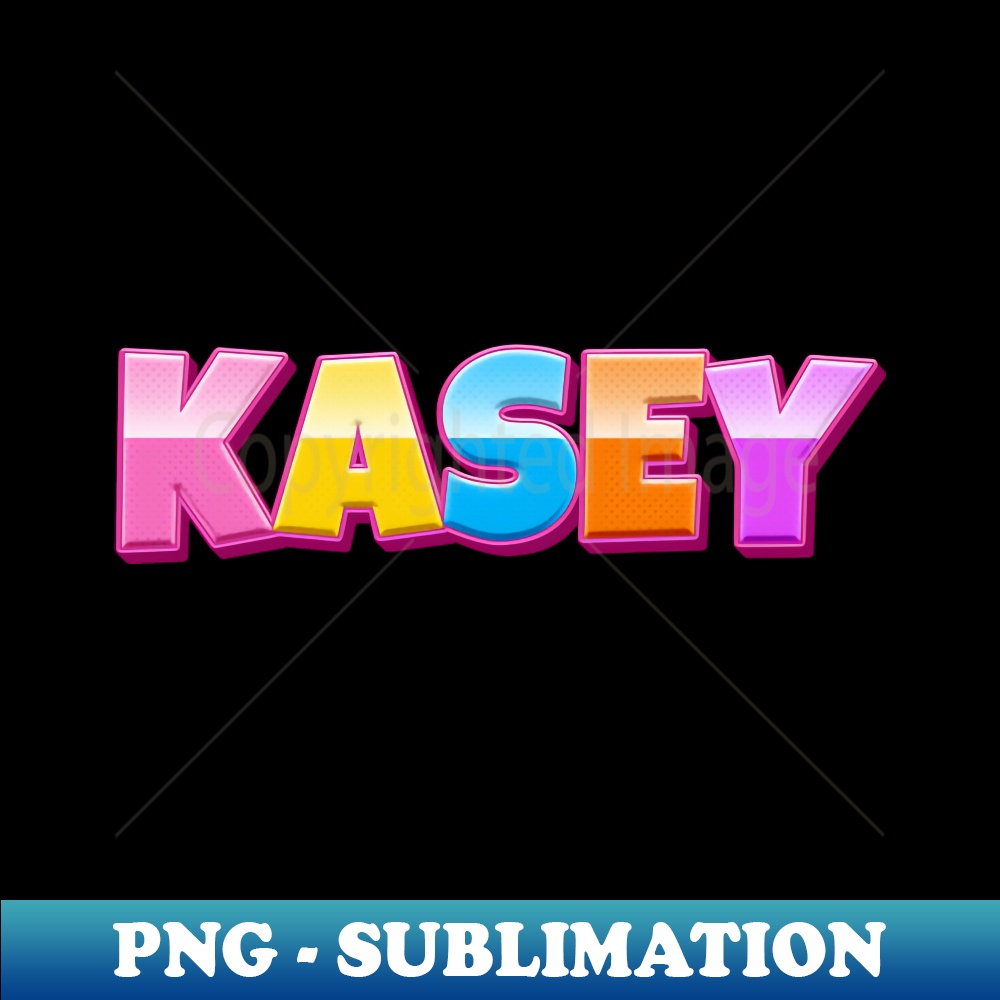 Rainbow Craft Kasey Name - Premium Sublimation Digital Downl - Inspire ...