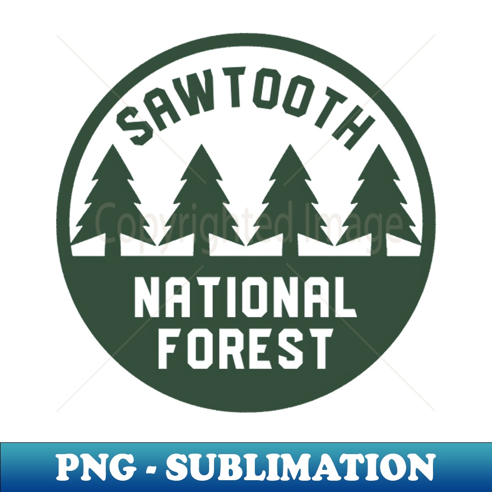 Sawtooth National Forest Logo 3 - Instant PNG Sublimation Do | Inspire ...