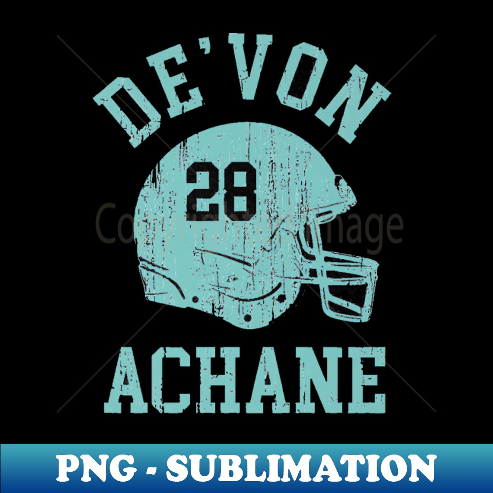 DeVon Achane Miami Helmet Font - Creative Sublimation PNG Do | Inspire ...