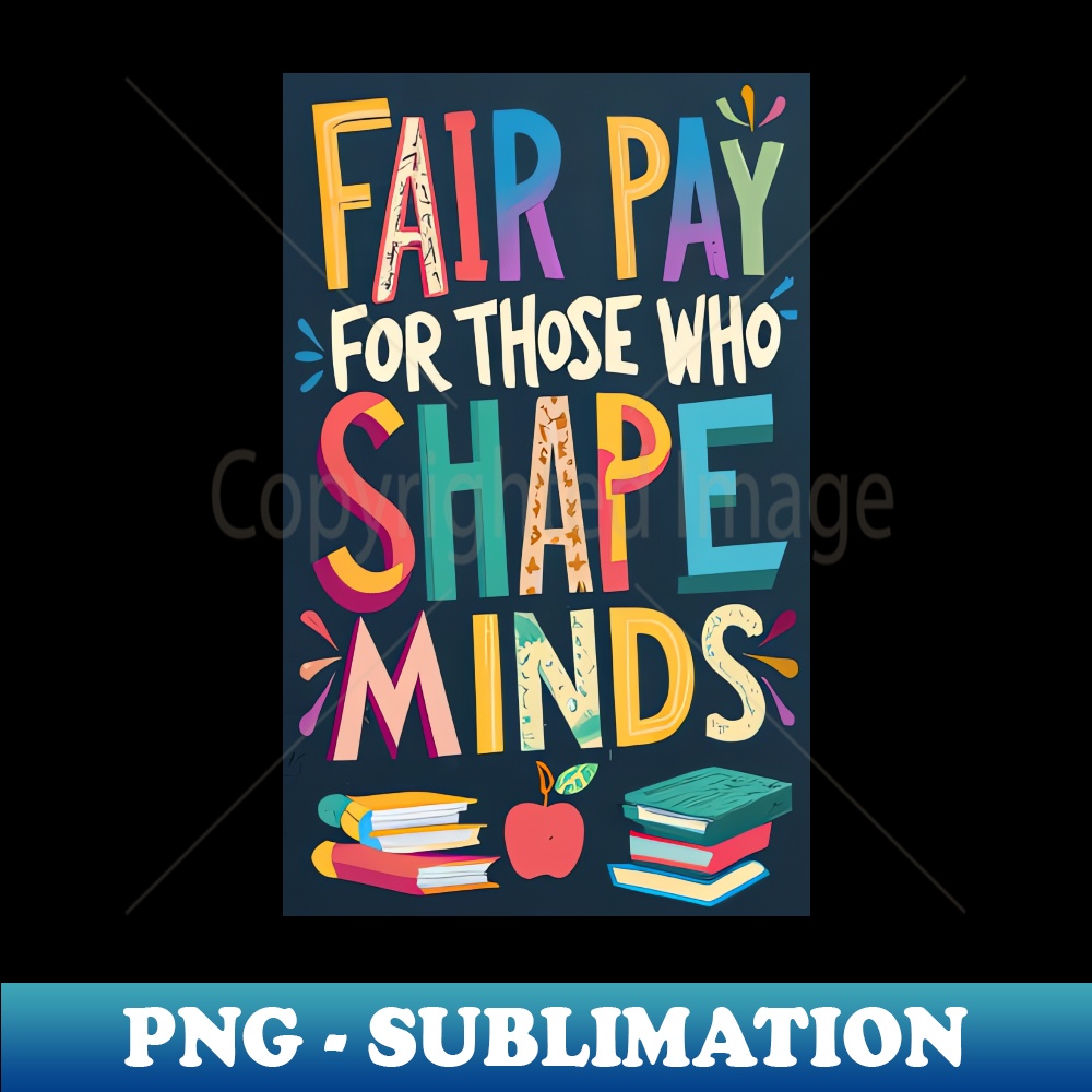 Fair Pay Support Teachers Statement Design - Vintage Sublima | Inspire ...
