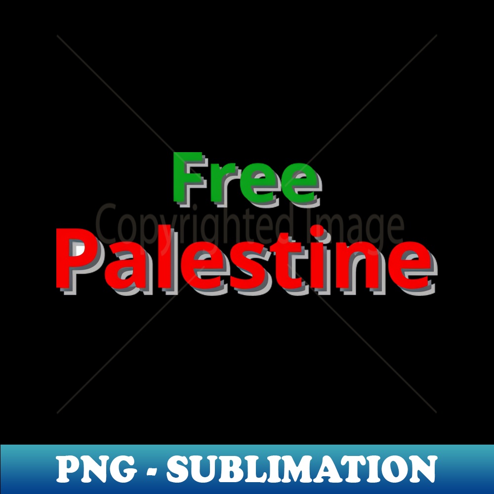Free Palestine - Signature Sublimation PNG File - Perfect fo - Inspire ...