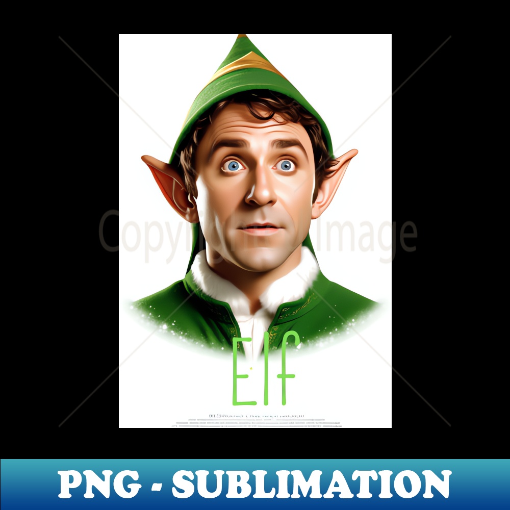 Elf Movie - Elegant Sublimation PNG Download - Boost Your Su | Inspire Uplift