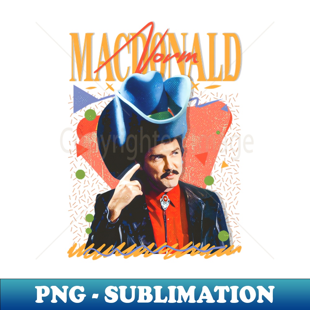 Retro Look - Norm Macdonald - Style 80S Fan Design - PNG Tr | Inspire ...