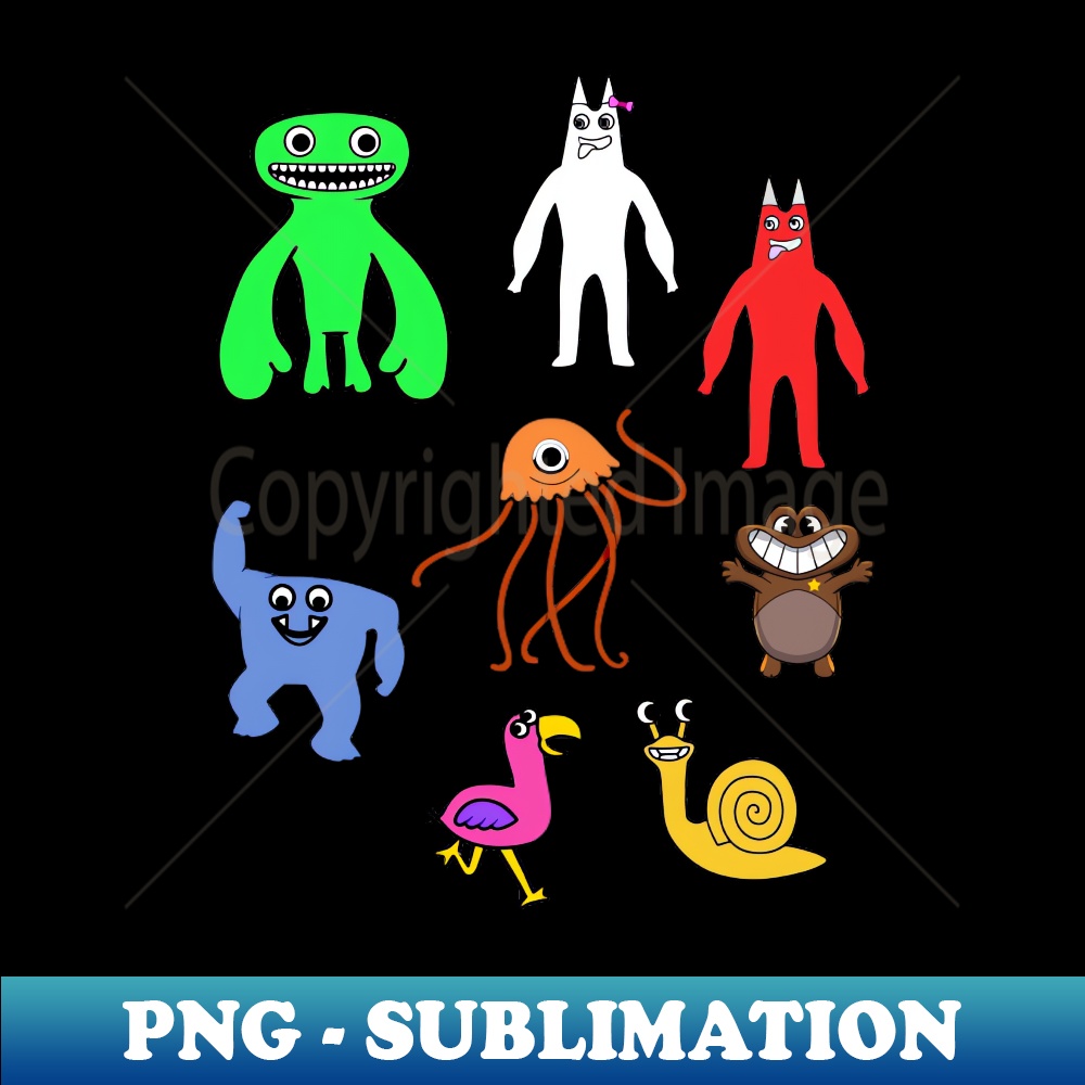 Cute Garten Of Banban Characters Anime sticker - PNG Transpa - Inspire ...