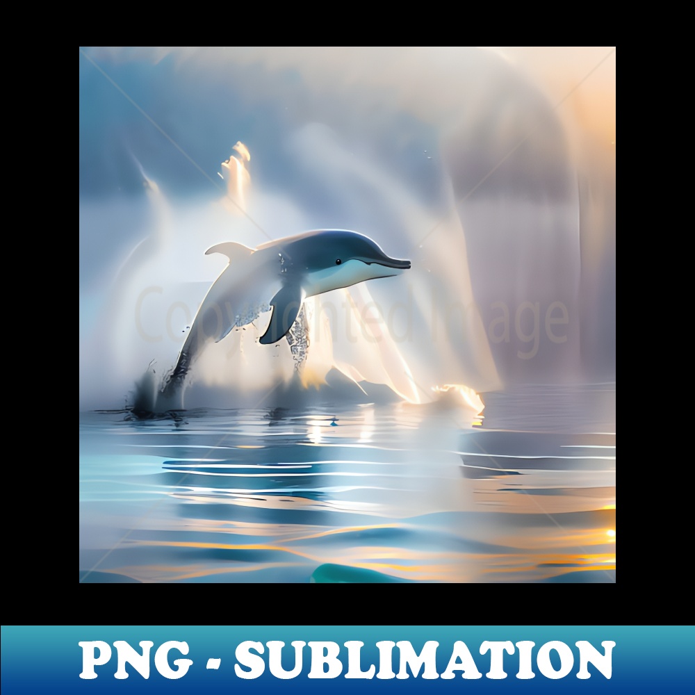 Dolphin in the Mist - Creative Sublimation PNG Download - Sp | Inspire ...