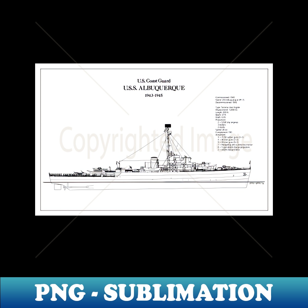 United States Coast Guard USS Albuquerque PF-7 - BD - High-Q | Inspire ...
