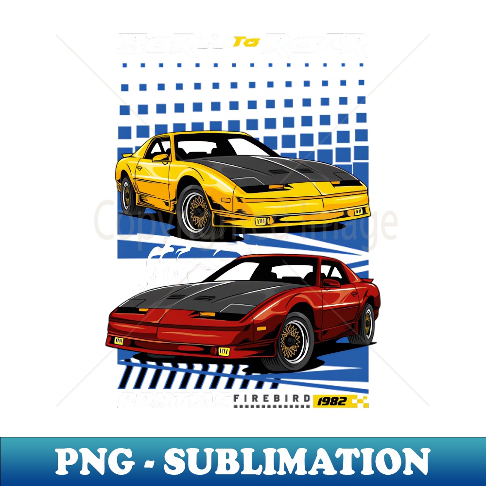 Retro V8 Trans Am Car - PNG Transparent Sublimation Design - | Inspire ...
