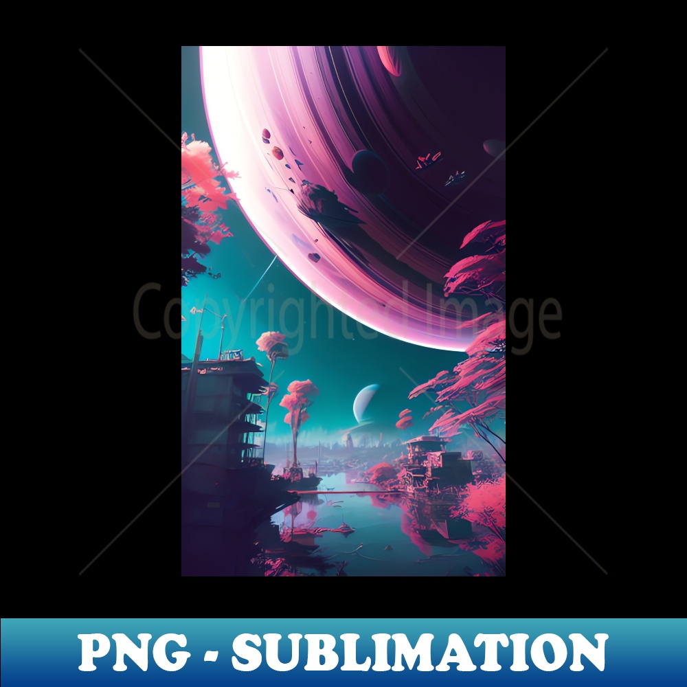 fantasy planets - Decorative Sublimation PNG File - Vibrant | Inspire ...