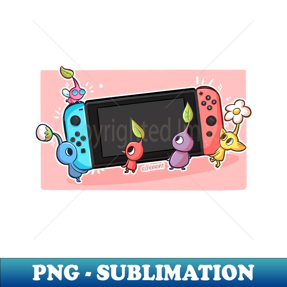 Pikmin Carrying Video Game - High-Resolution PNG Sublimation | Inspire ...