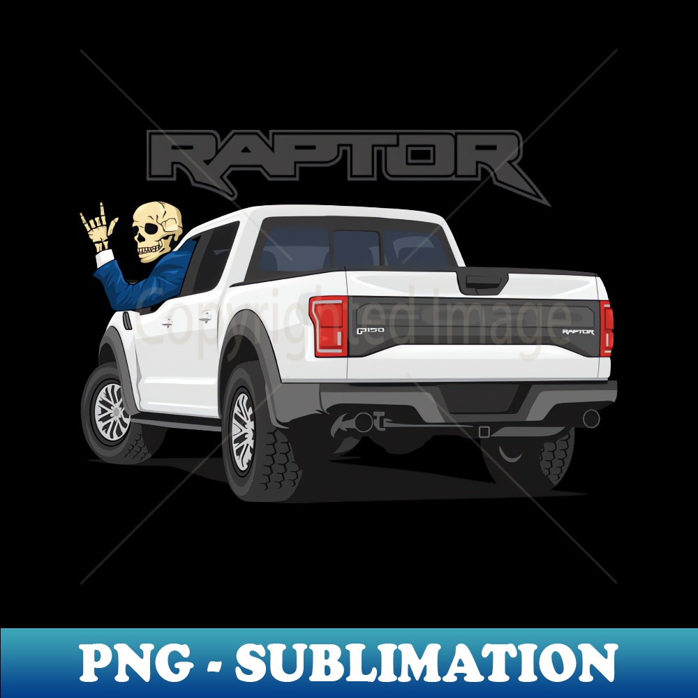 Truck ranger raptor f150 4x4 hand skull metal white - Trendy | Inspire ...