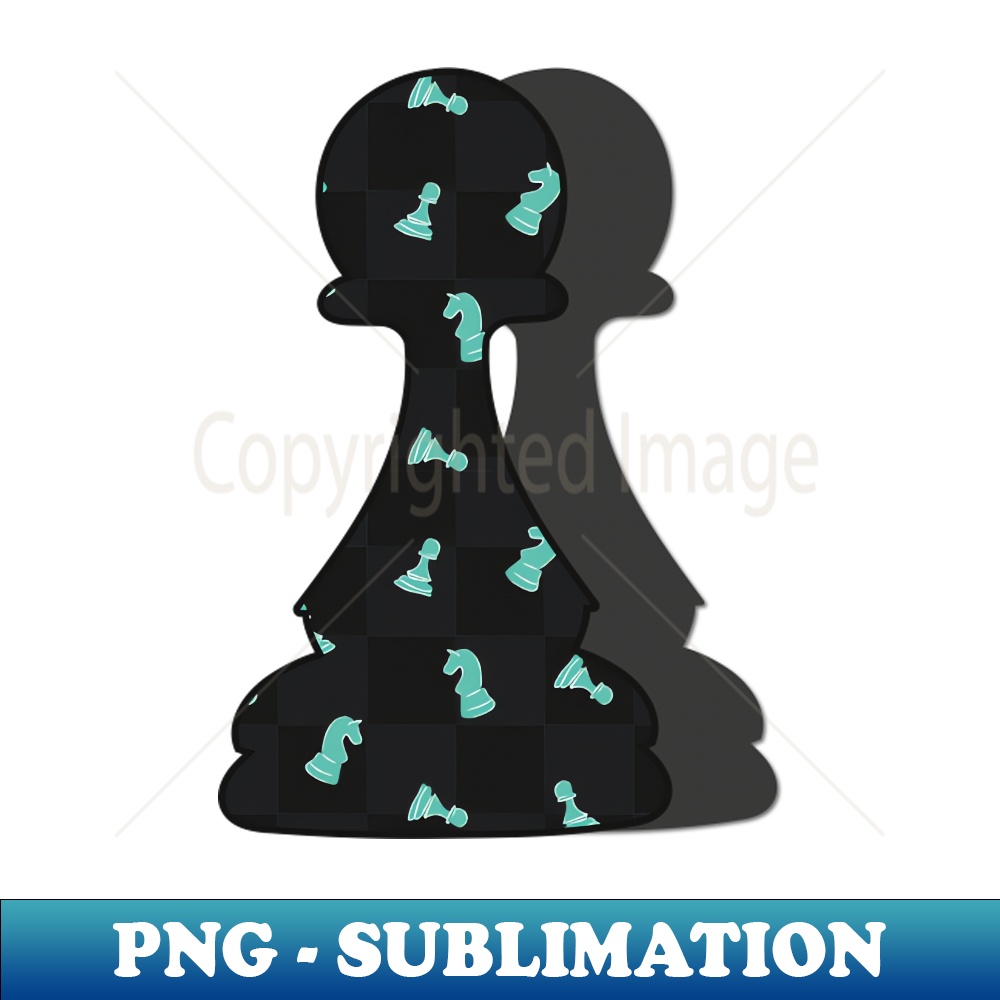 hess piece - pawn - black and blue colors pattern - High-Res | Inspire ...