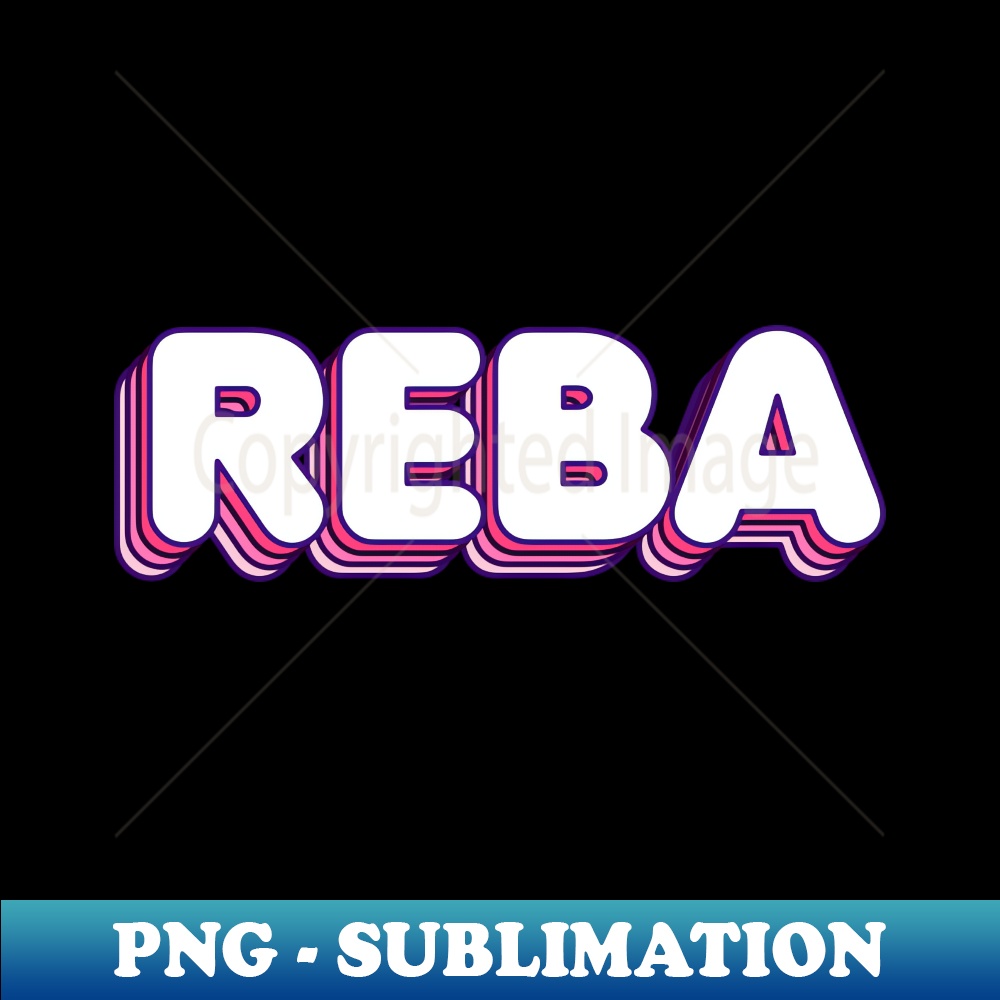 Pink Layers Reba Name Label - Special Edition Sublimation PN - Inspire ...