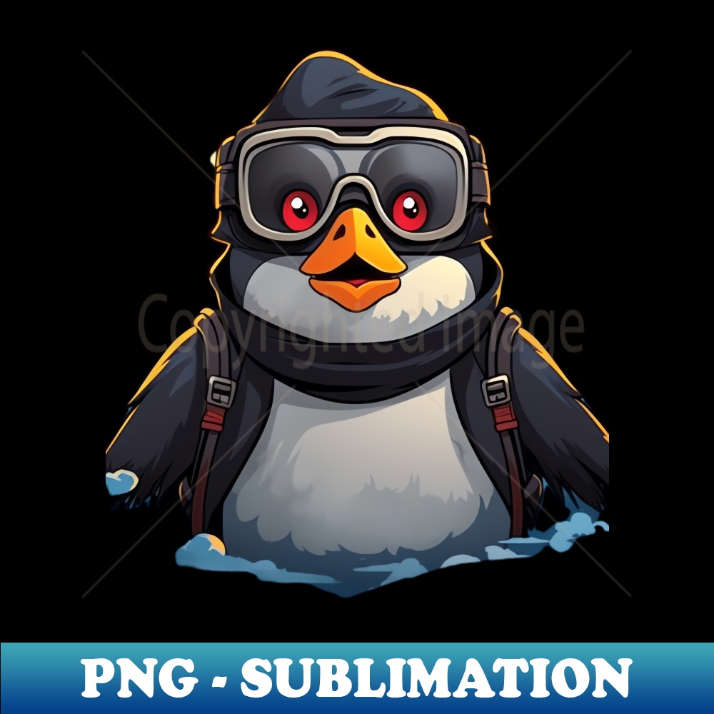 Penguin Pilot - PNG Transparent Sublimation Design - Perfect | Inspire ...