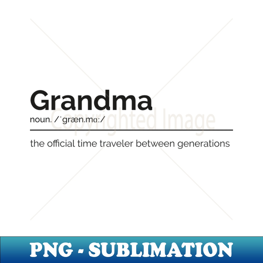 Grandmother Dictionary Definition - PNG Transparent Digital - Inspire ...