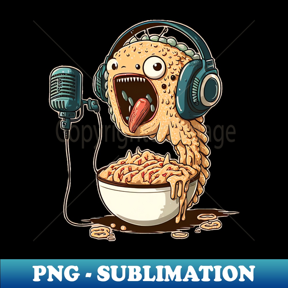 Ramen of Kanagawa monster speaking in microphone - Professi - Inspire ...