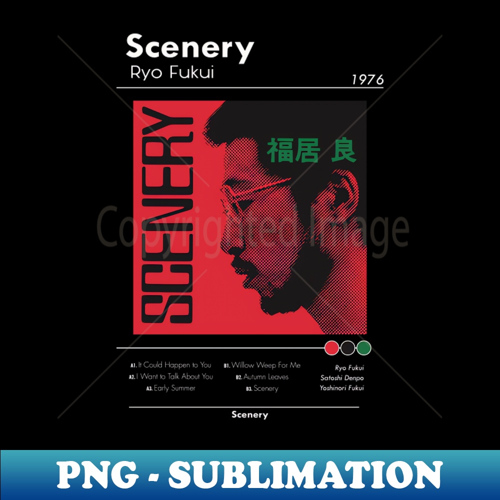 Ryo Fukui - Scenery Album Card White Font - Creative Sublim | Inspire ...