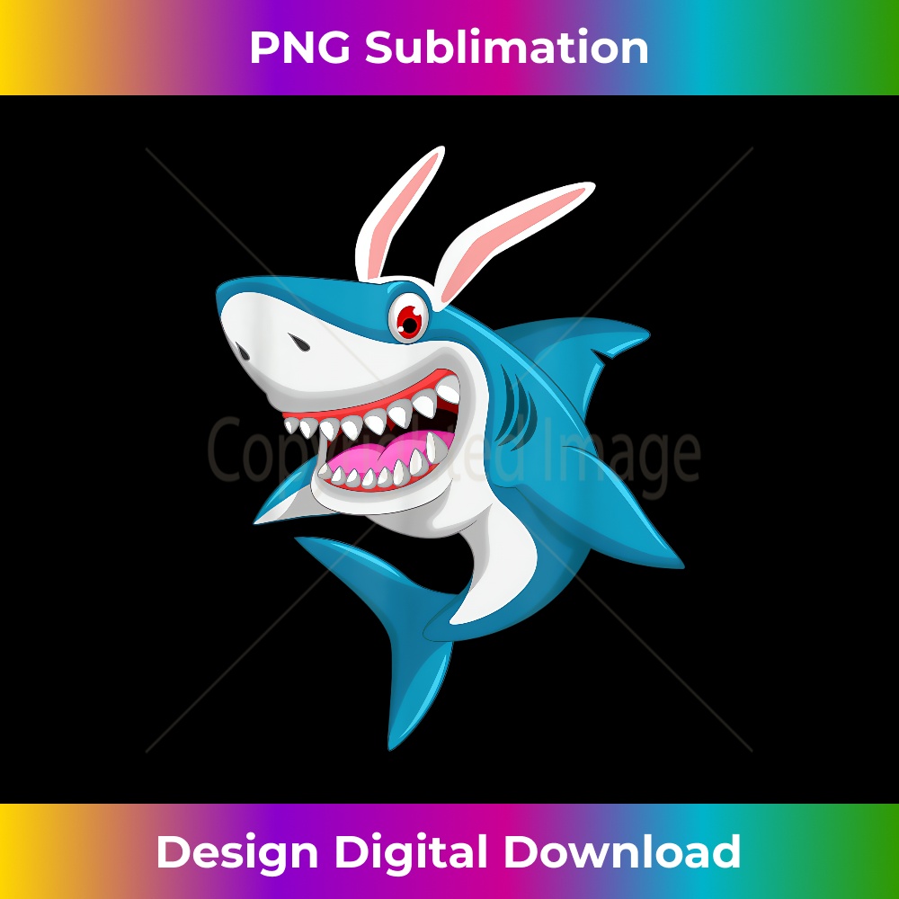 Easter Shark shirt Bunny Ear - Sublimation-Optimized PNG Fil | Inspire ...