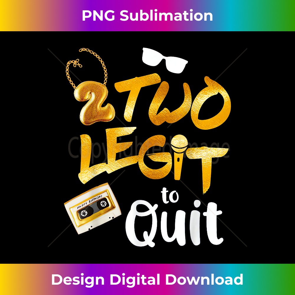 2nd Birthday Hip Hop Two Legit To Quit Party Decorations - S | Inspire ...