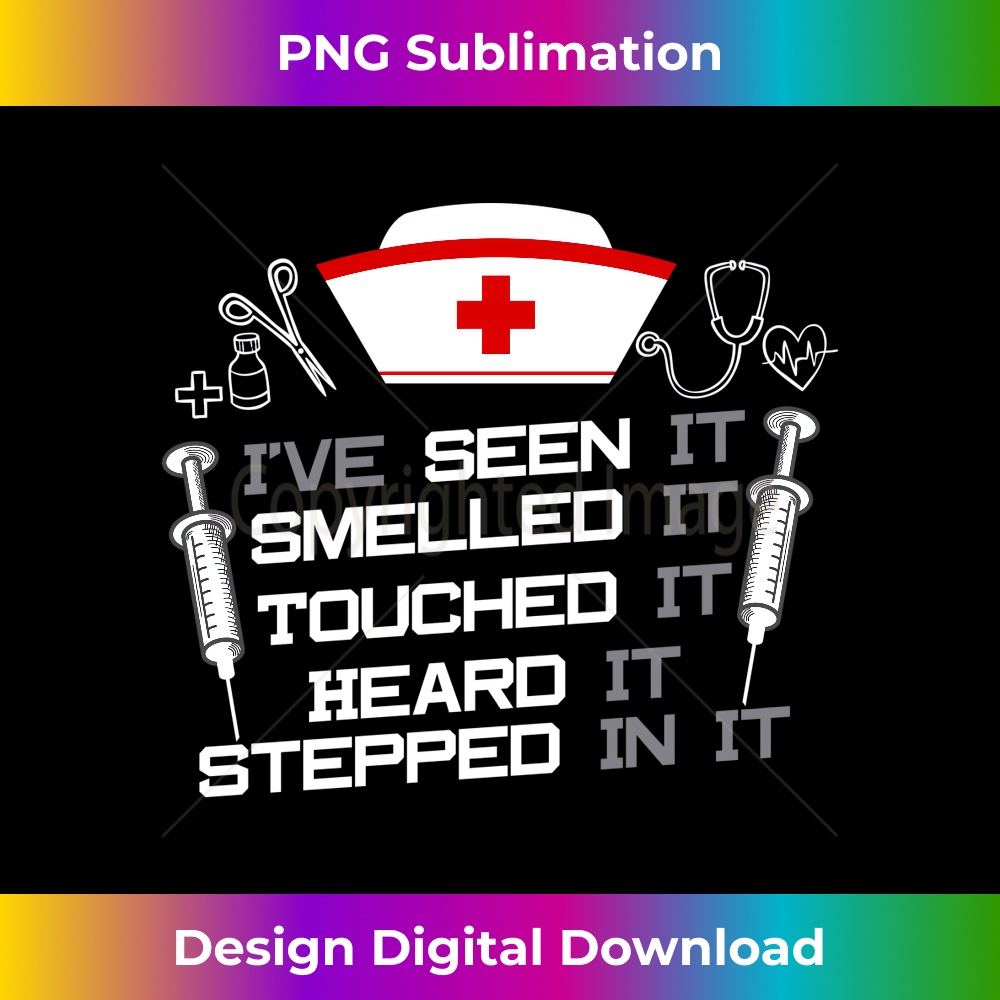 Nurse Nursing Fun Joke Gift Design Idea for Nurses Long Slee | Inspire ...