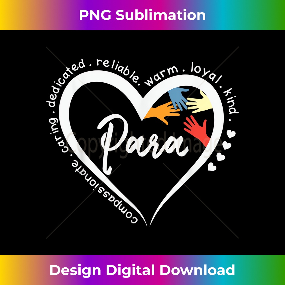 Teacher Quote Para Heart Teacher Paraprofessional - Crafted - Inspire ...