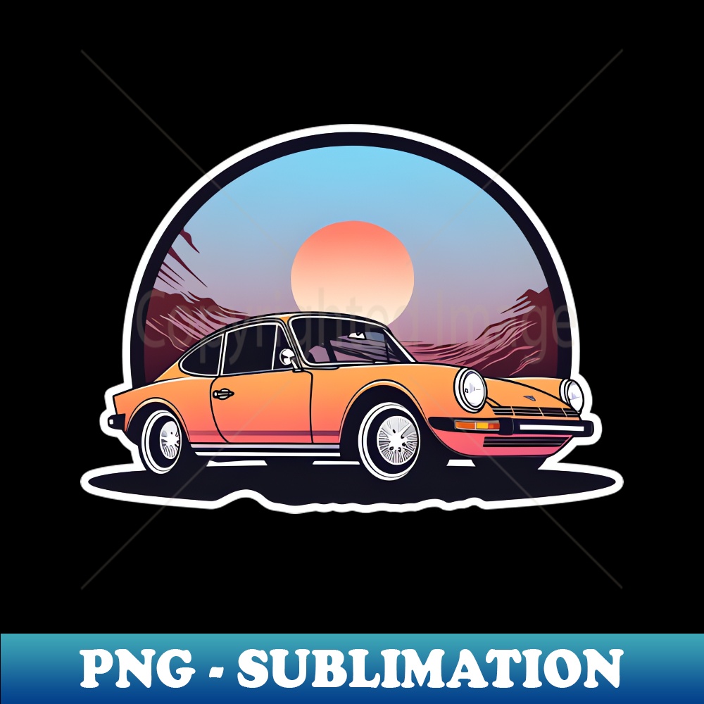 Vintage classic Car Designs - PNG Transparent Sublimation Fi - Inspire ...