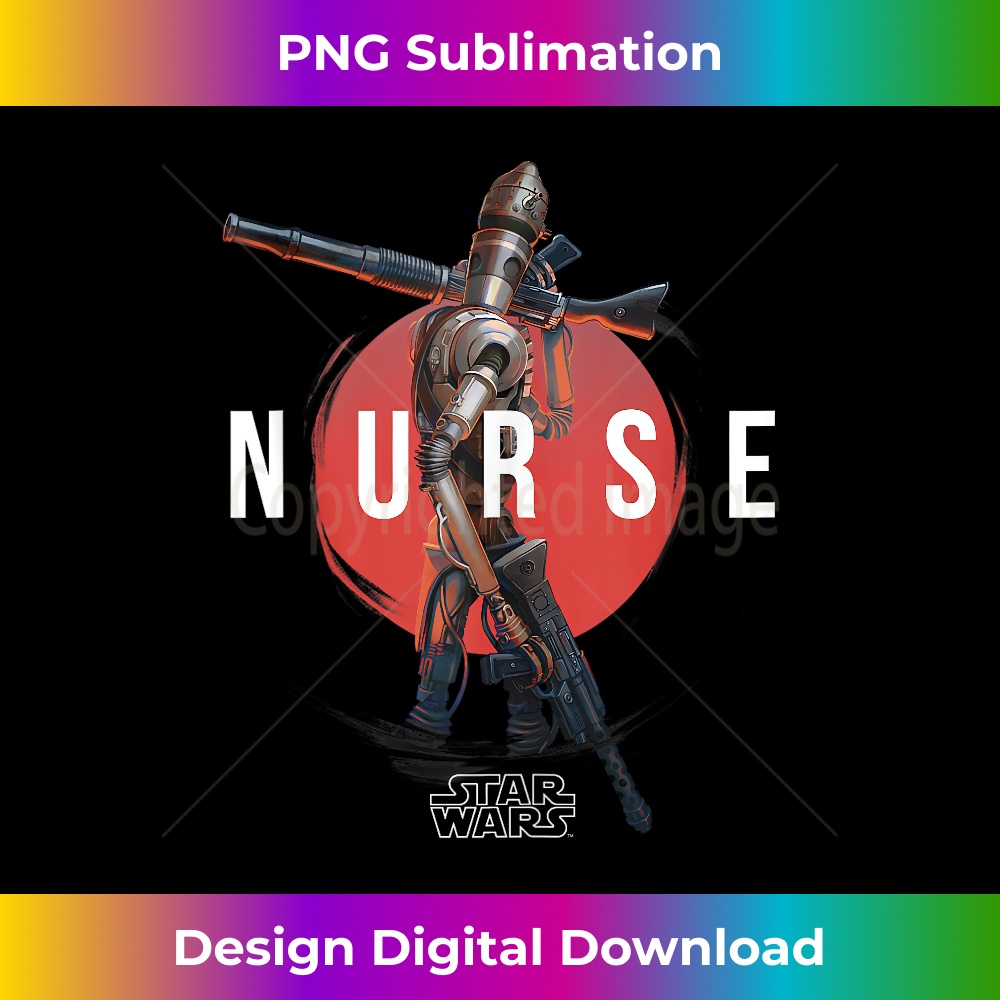 Star Wars The Mandalorian IG-11 Nurse Droid Red Sun Portrait | Inspire ...