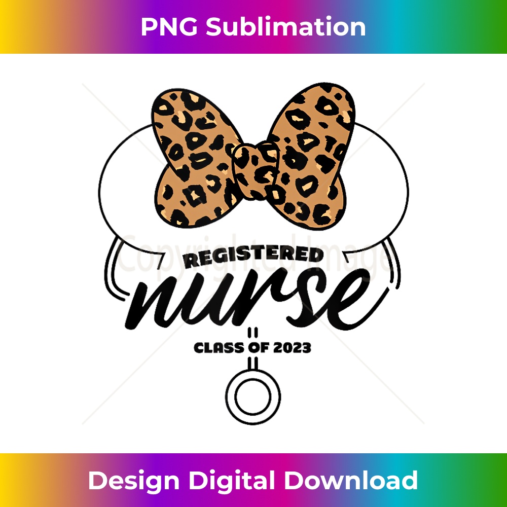 Disney Minnie Mouse Registered Nurse Class Of 2023 Leppard T | Inspire ...