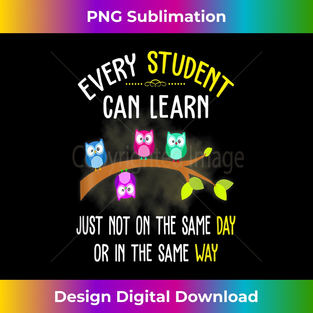 Every Student Can Learn Owl Quote Saying Teacher Gift Idea - | Inspire ...