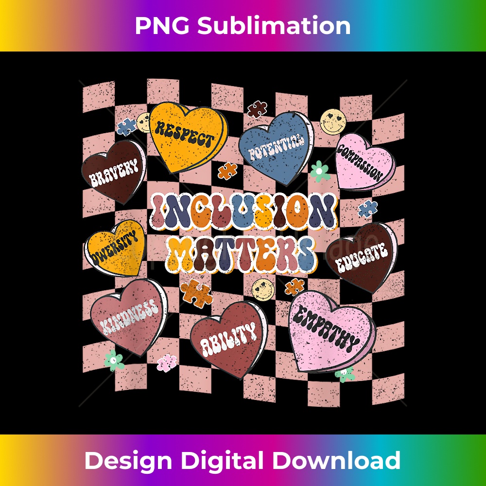 Retro Inclusion Matters Sped Teacher Positive Affirmations - | Inspire ...