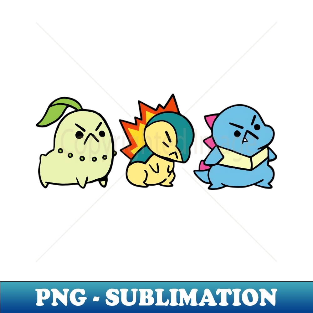 gen 2 starters - PNG Sublimation Digital Download - Perfect | Inspire Uplift
