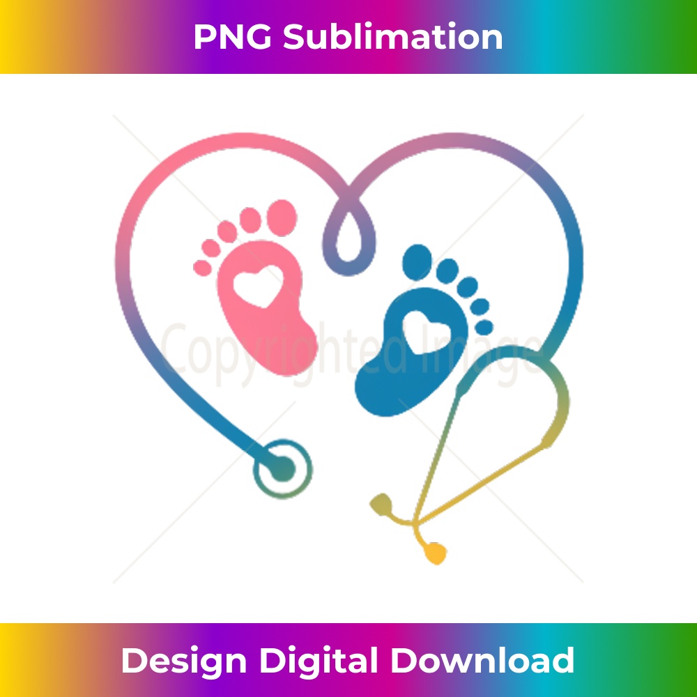 Nursing ICU Neonatal Team Tiny Humans NICU Nurse - Vibrant S - Inspire Uplift