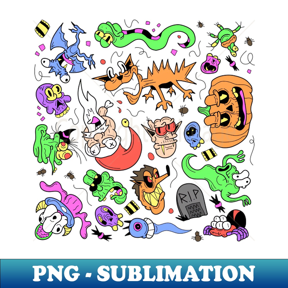 Spooky Splash - PNG Sublimation Digital Download - Create wi | Inspire ...
