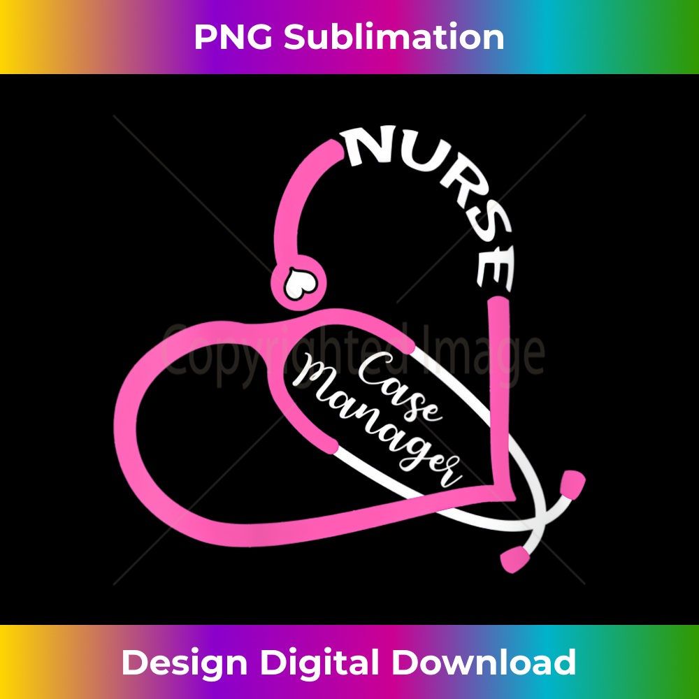Womens Case Manager Nurse Stethoscope Heart Love RN nursing | Inspire Uplift