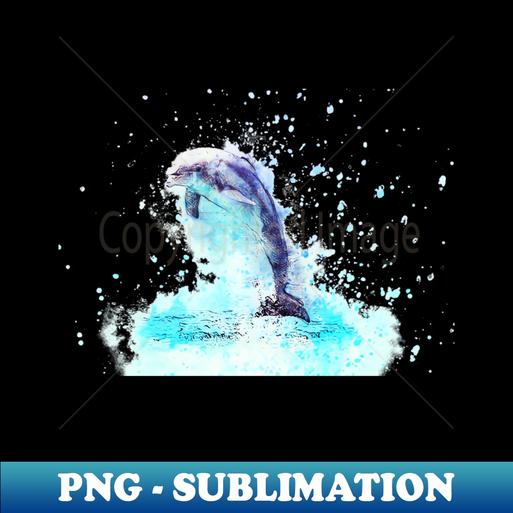 Dolphin Leaping Out Of The Water - High-Resolution PNG Subli | Inspire ...