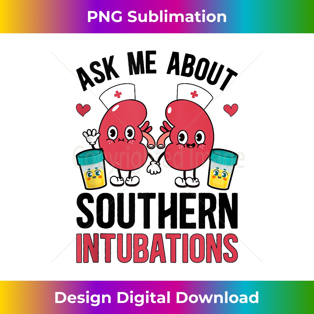 Southern Intubations Nephrology Nurse Renal Nurse Tank Top - | Inspire ...