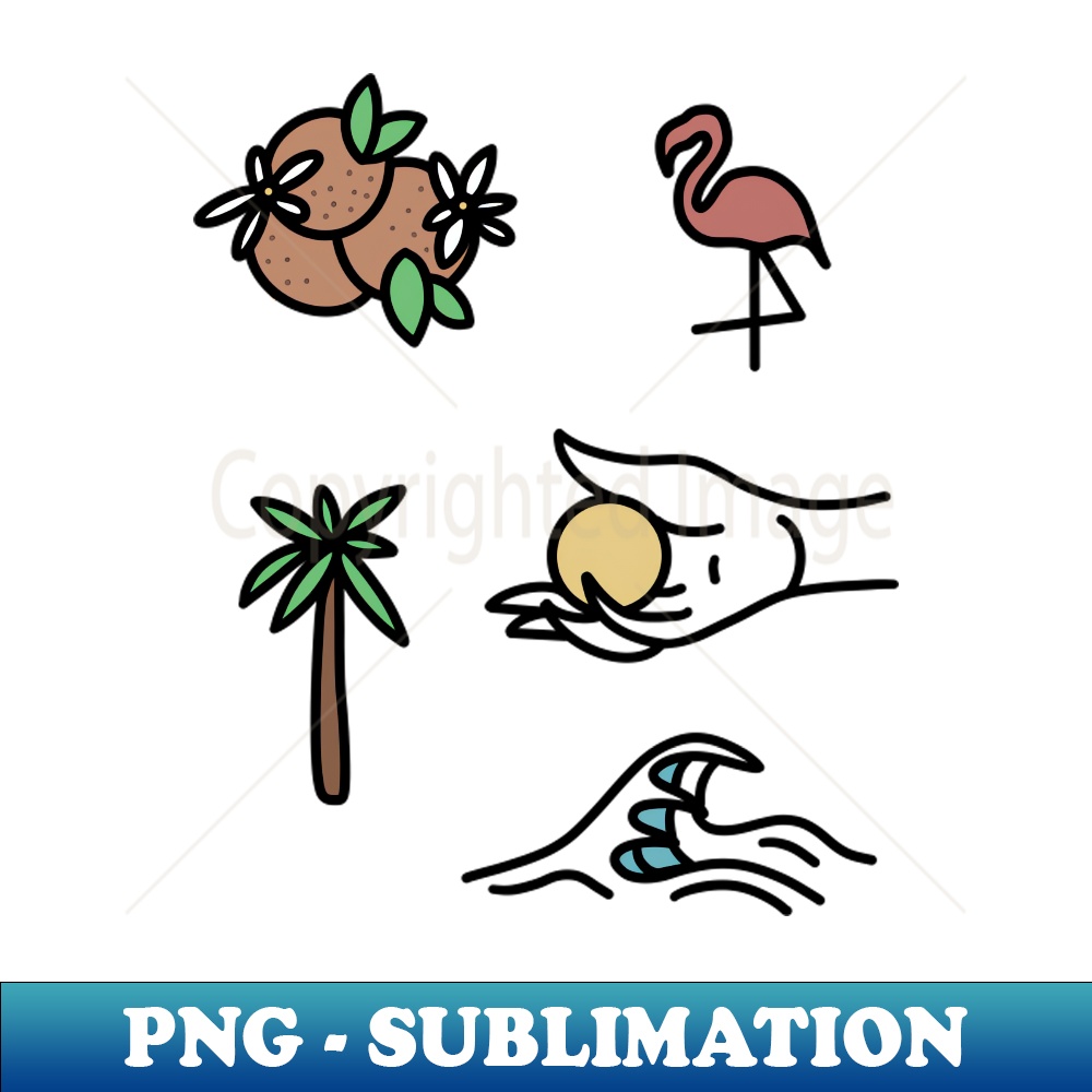 Florida Flash Tattoo Sheet - Instant Sublimation Digital Dow | Inspire ...