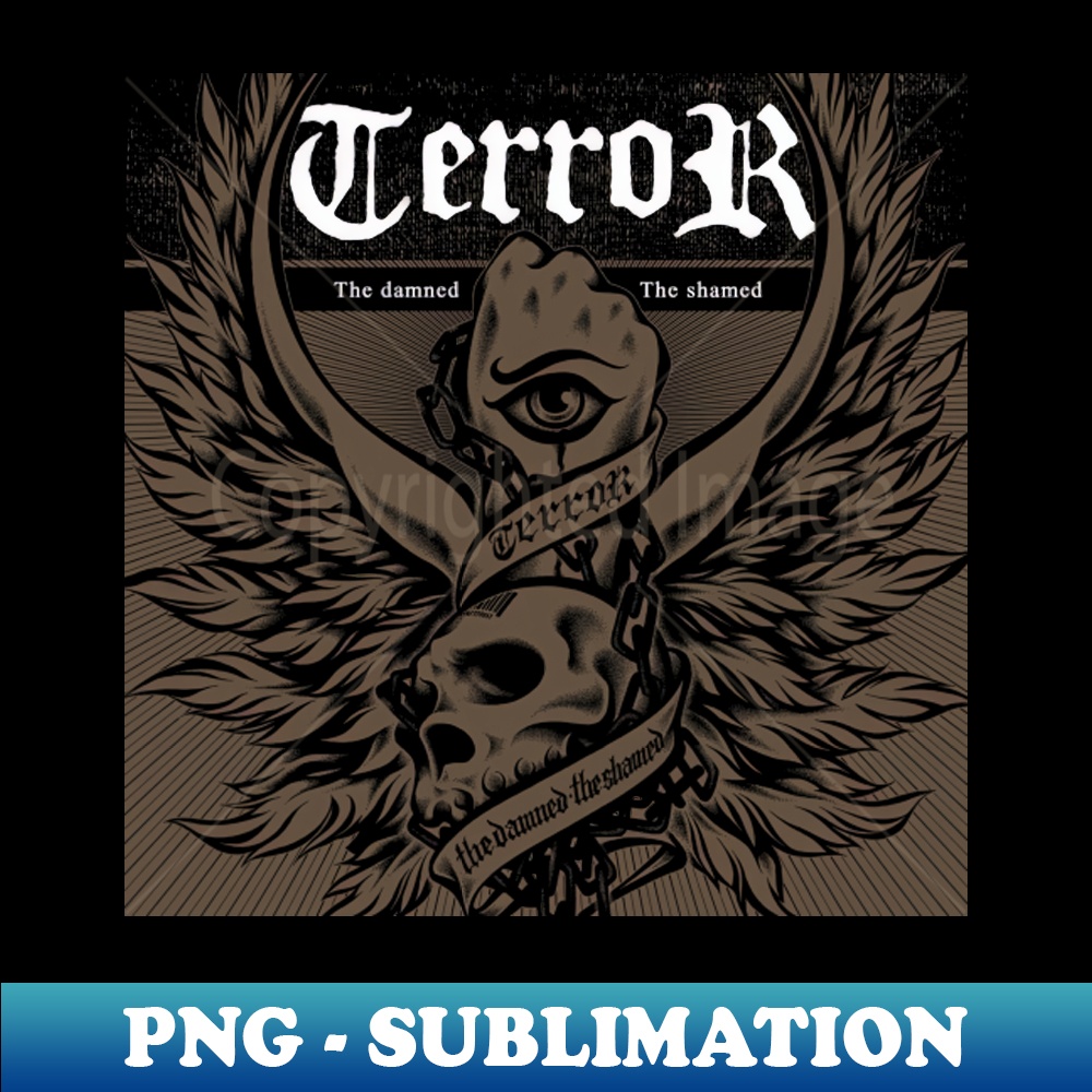 Terror The Damned The Shamed Album Cover - Professional Subl | Inspire ...