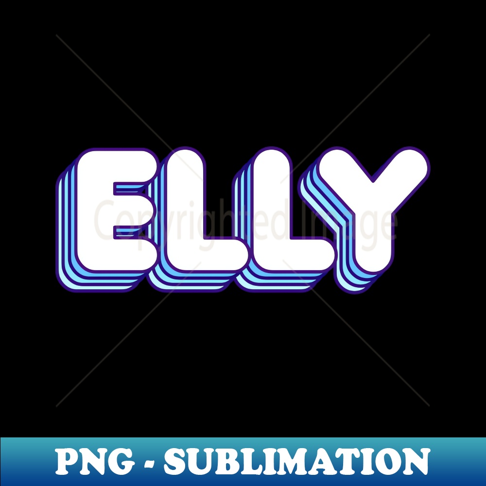 Blue Layers Elly Name Label - Special Edition Sublimation PN | Inspire ...