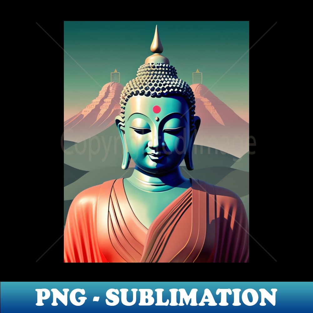 Buddha - PNG Transparent Digital Download File for Sublimati | Inspire ...