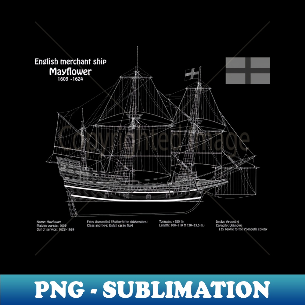 Mayflower plans America 17th century Pilgrims ship - AD - In | Inspire ...