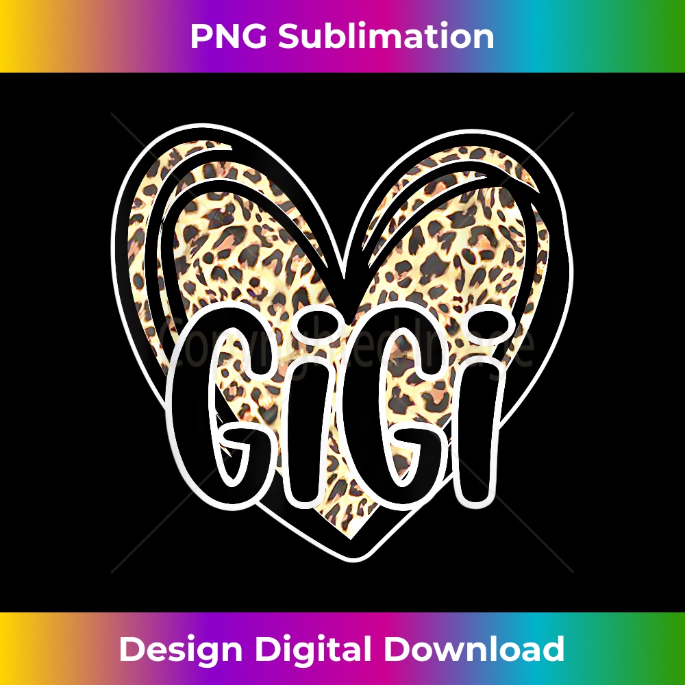 Cute Gigi, Leopard Cheetah Print Heart Grandmother - Innovat | Inspire ...