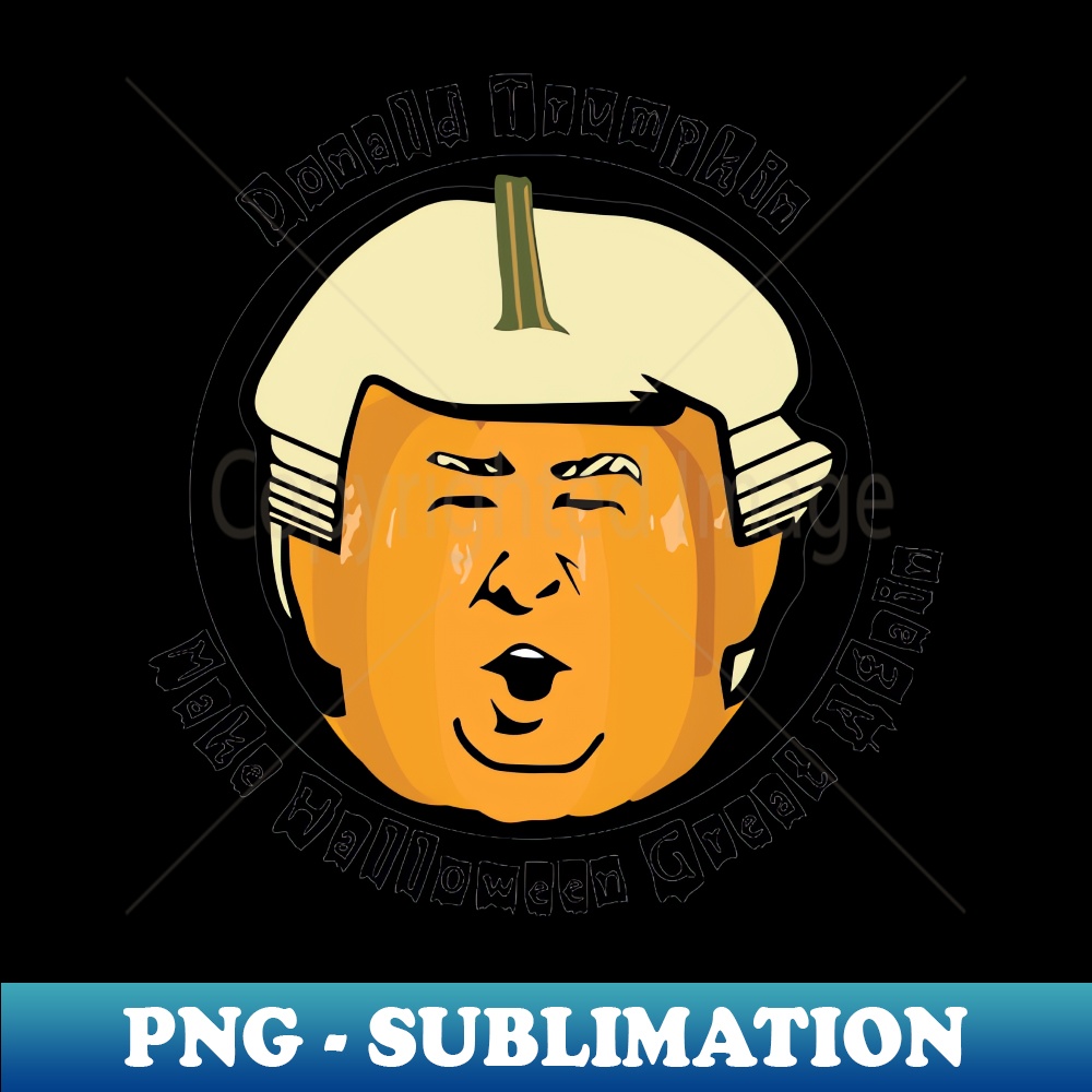 Halloween Pumpkin Donald Trump Edition - PNG Transparent Di | Inspire ...