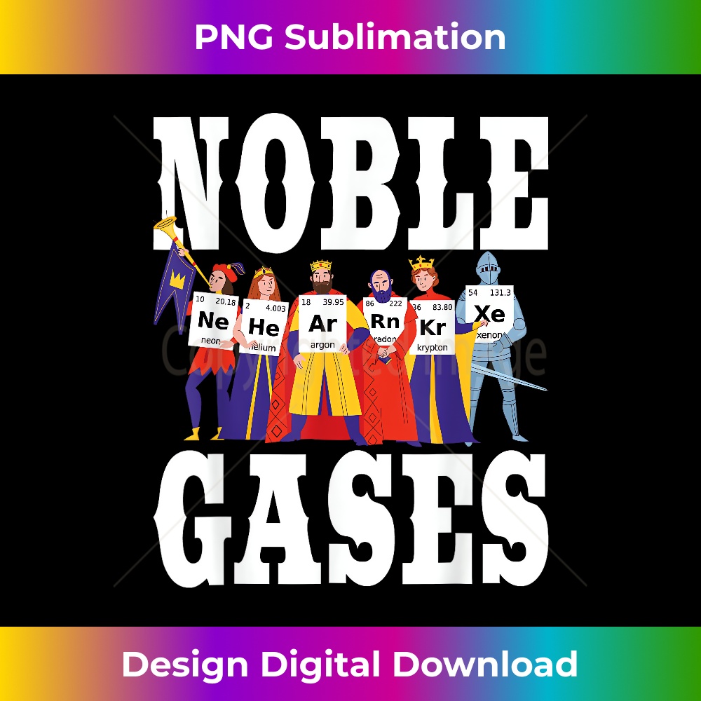 Noble Gases - Chemistry Humor Science Teacher Periodic Table | Inspire ...